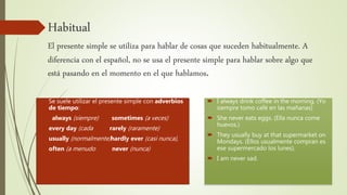 Diapositivas simple present | PPTX