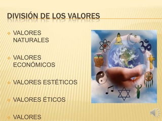 Diapositivas valores | PPTX