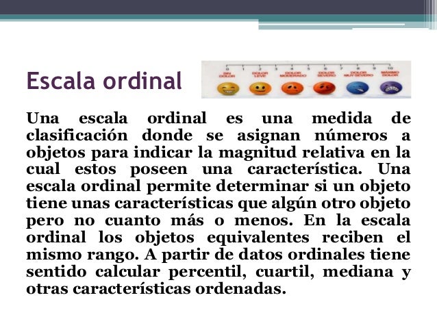 Medición y escalamiento