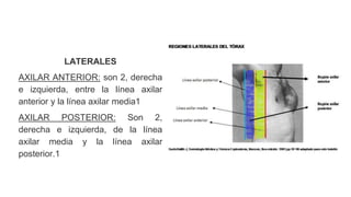 ANATOMIA DE ESPACIO INTERCOSTAL Y MEDICIÓN DE PULSO ARTERIAL | PPTX