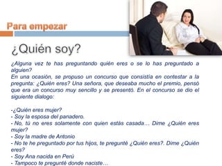 Diapositiva quien soy yo | PPTX