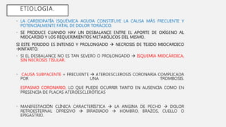 DOLOR TORACICO E INFLAMACION (INMUNOLOGIA) | PPTX