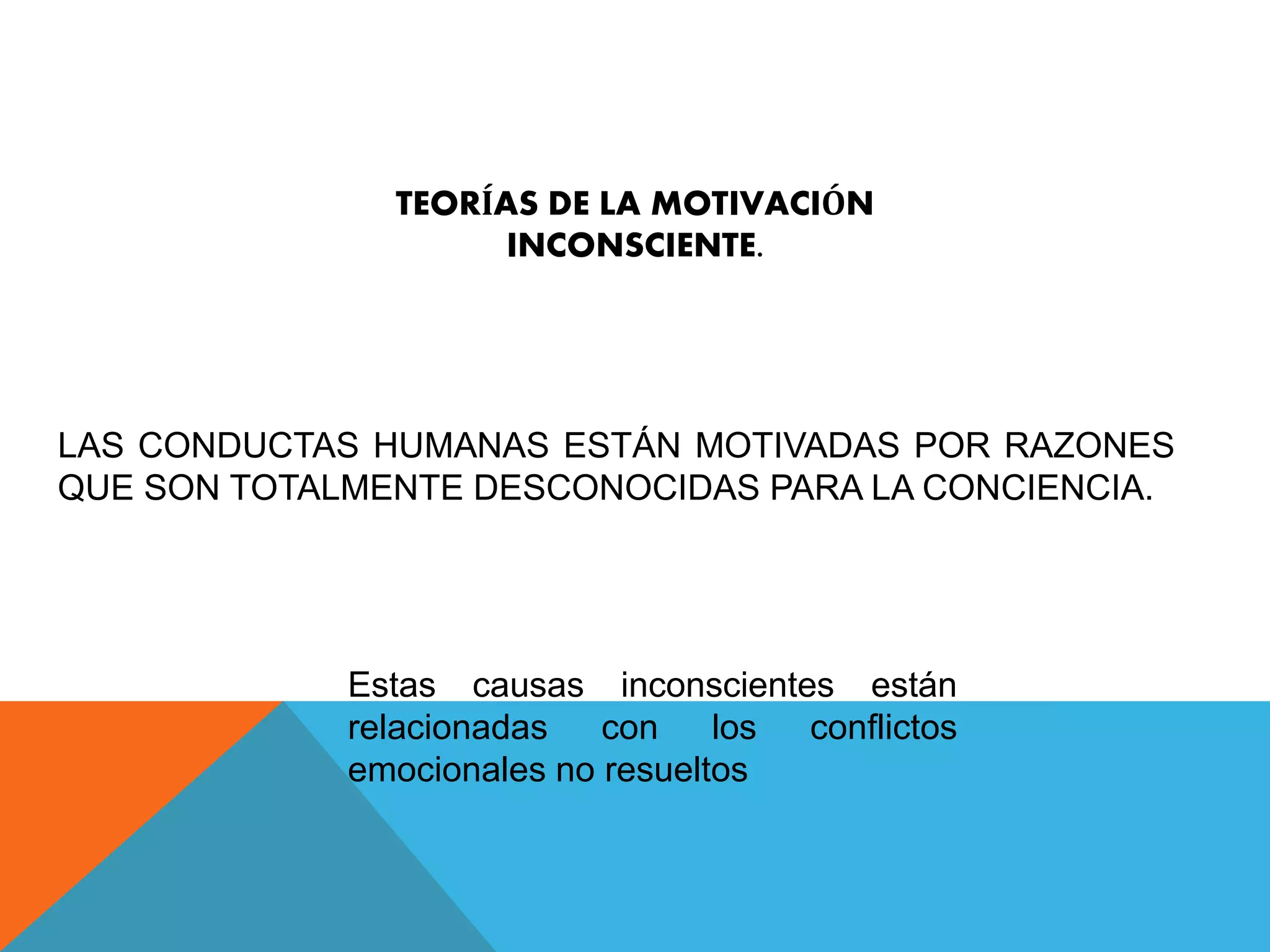 teorias cognitivas de la motivacion | PPT