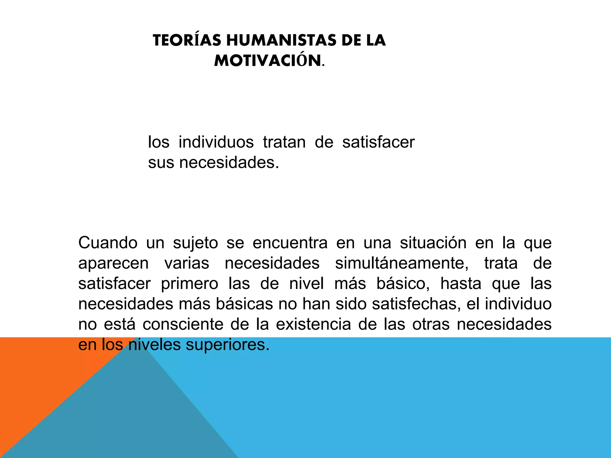 teorias cognitivas de la motivacion | PPT