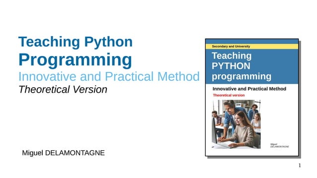 Teaching Python Programming Innovative And Practical Method Pdf Programming Languages