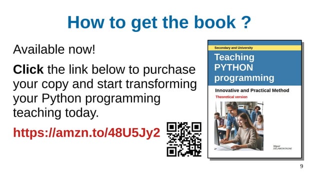 Teaching Python Programming Innovative And Practical Method Ppt