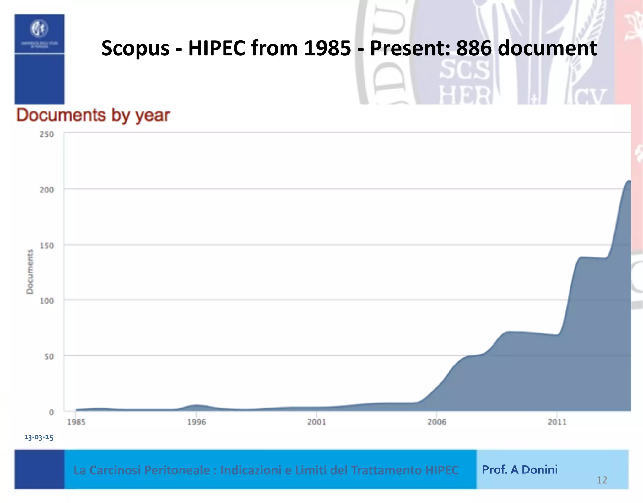 Gastric Peritoneal Carcinomatosis, HIPEC | PPT