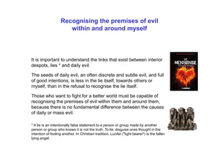 NV. — 09. Personal transformation and social change | PPT ...