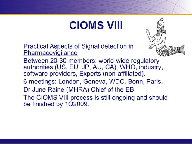 Presentation CIOMS VIII | PPT | Pharmaceutical Industry | Industries