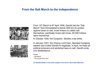 History and actors of nonviolence. — 02. Gandhi | PPT