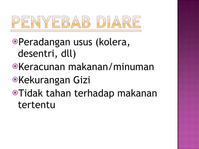 Diare | PPT