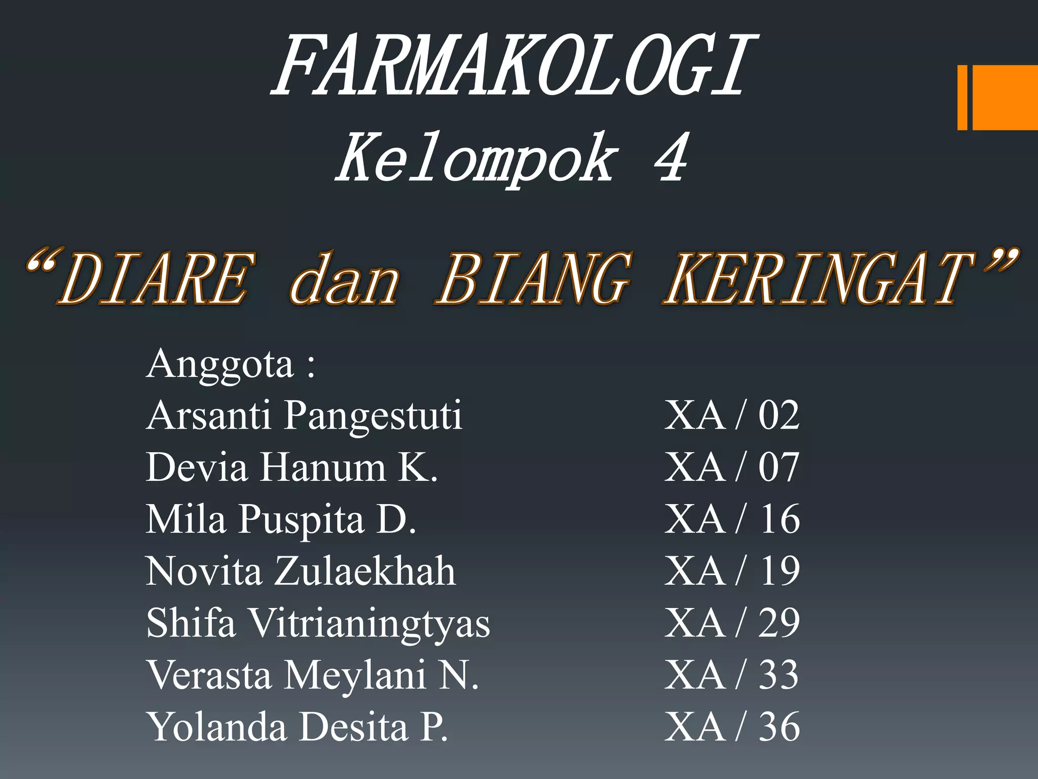 Farmakologi SMK kelas 10 | PPTX