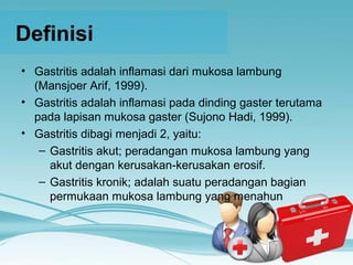 Gastritis dan cara penanganannya | PPT