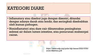 Diare dan tifoid.pptx puskesmas sungai sidang | PPTX