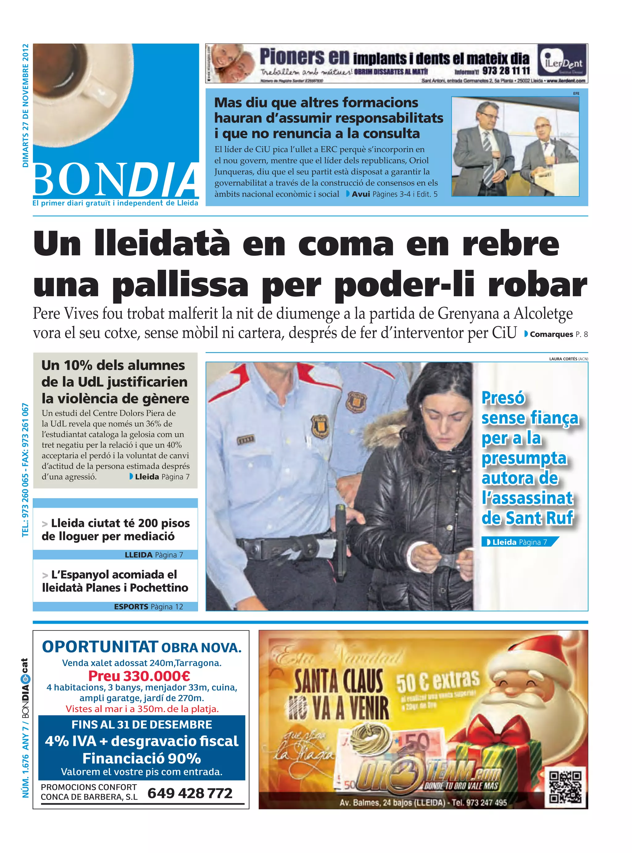 Bondia Lleida 27112012 | PDF