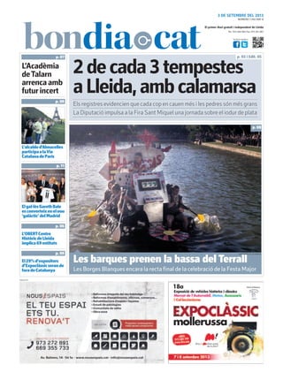 Bondia.cat 03/09/2013 | PDF