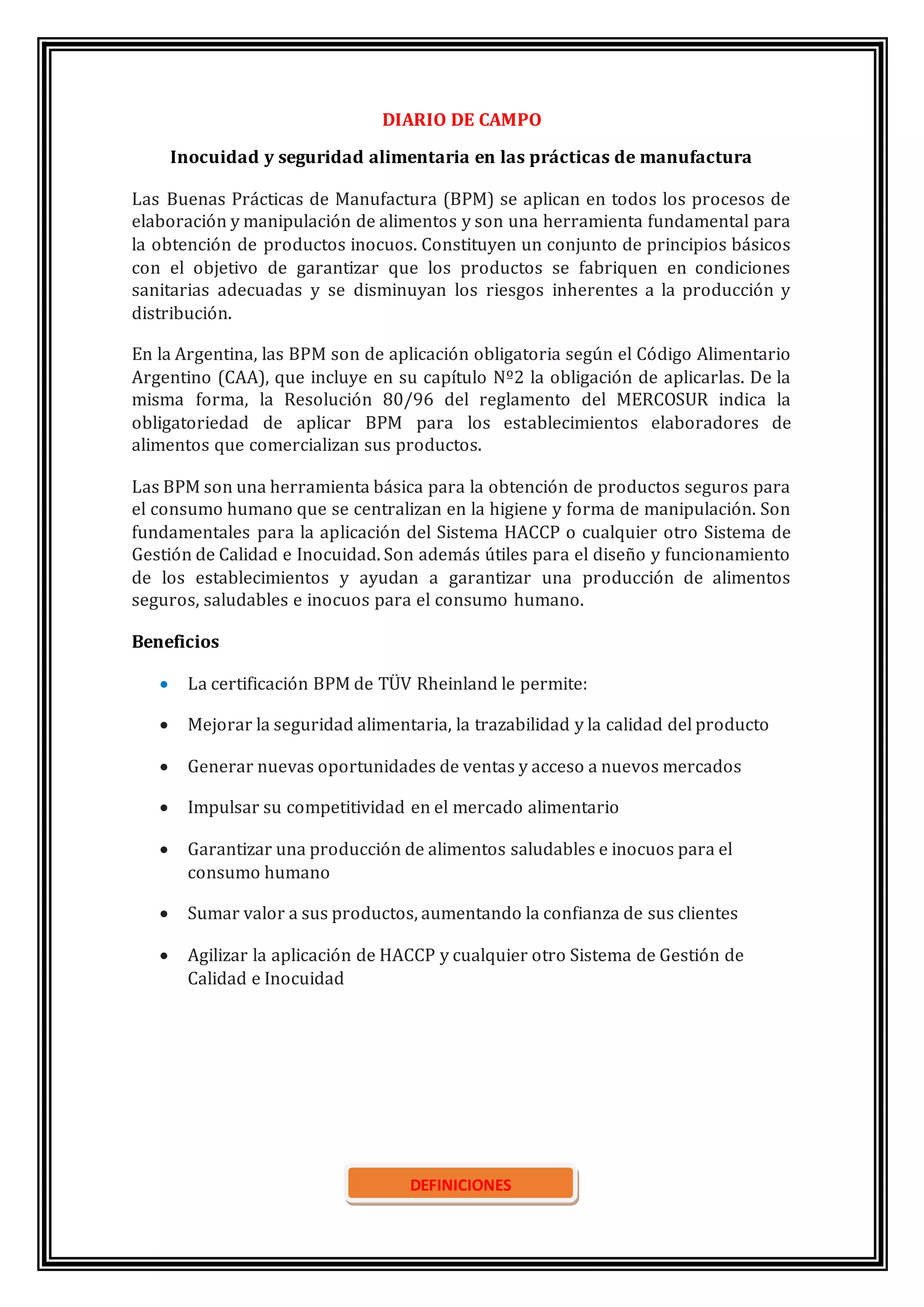 DIARIO DE CAMPO I | DOCX