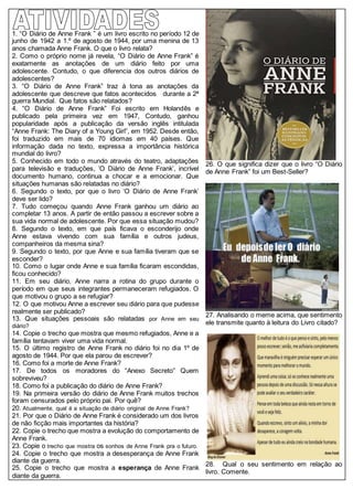 Diario de anne frank | DOC