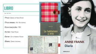 Diario de anne frank claudia | PPTX