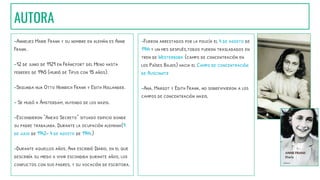 Diario de anne frank claudia | PPTX