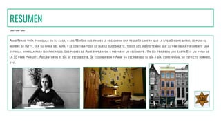 Diario de anne frank claudia | PPTX