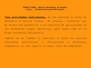 Diario final | ODP