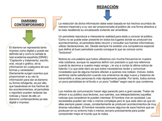 DIARISMO CONTEMPORÁNEO | PPTX