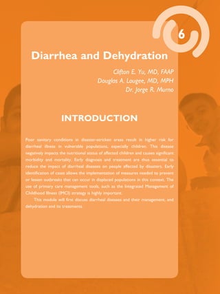 Diarrea and dehydration | PDF