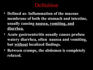 Diarrhea clinical diagnosis | PPT