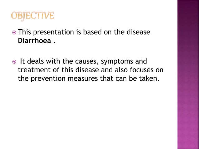 Diarrhea | PPTX | Digestive Disorders | Diseases and Conditions