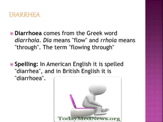 Diarrhea | PPTX