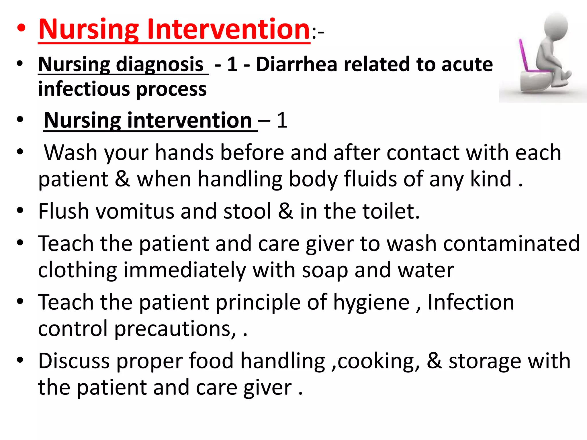 Diarrhea Slide share | PPTX