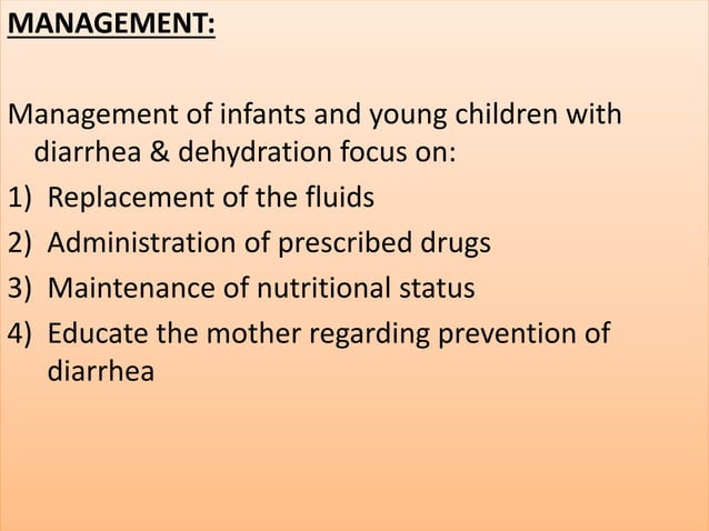 Diarrhea paediatric nursing | PPT