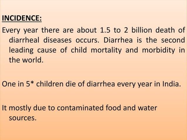 Diarrhea paediatric nursing | PPTX | Digestive Disorders | Diseases and ...