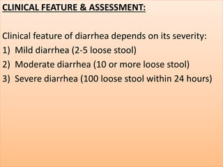 Diarrhea paediatric nursing | PPTX