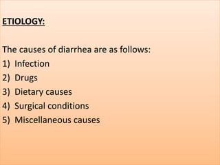 Diarrhea disease | PPTX