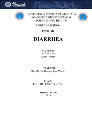 Diarrhea | DOCX