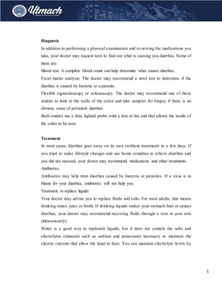 Diarrhea | DOCX