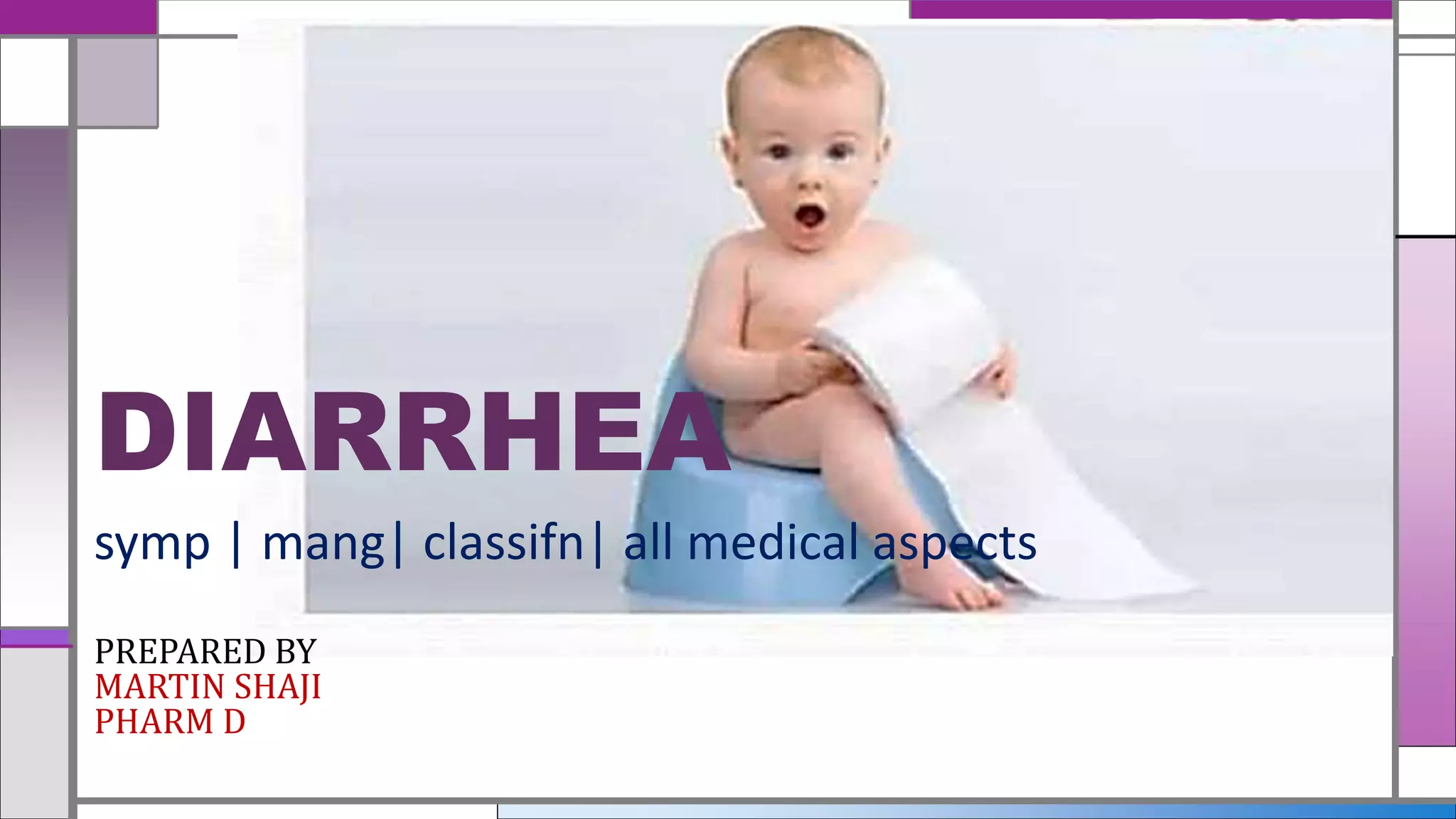 Diarrhea - a detailed study (symptoms, management ,all medical aspects ...