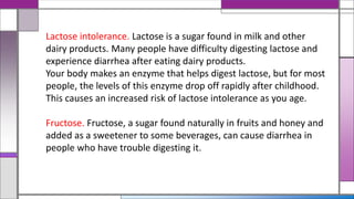 Diarrhea - a detailed study (symptoms, management ,all medical aspects ...
