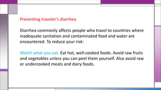 Diarrhea - a detailed study (symptoms, management ,all medical aspects ...