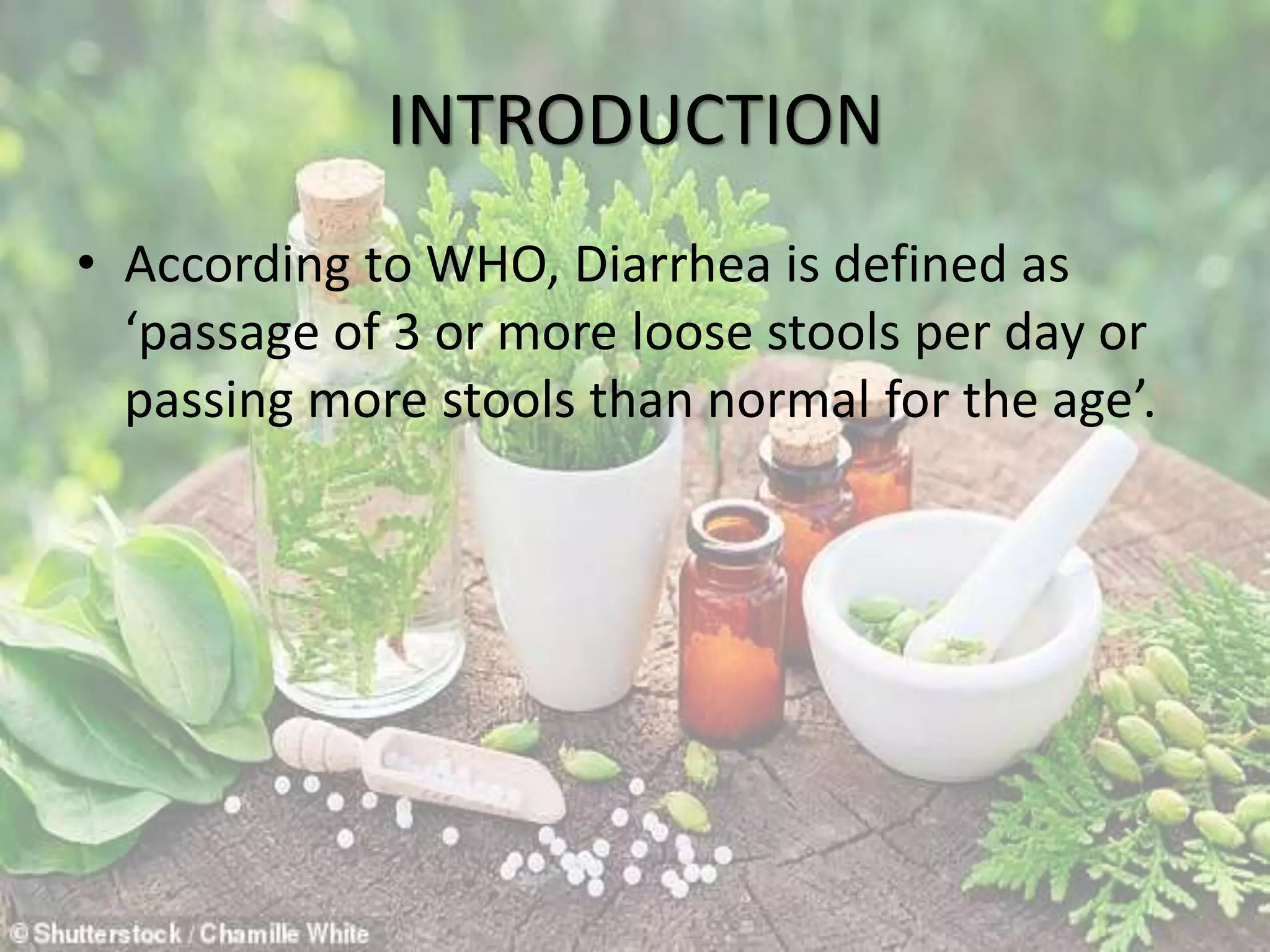 Diarrhea | PPT