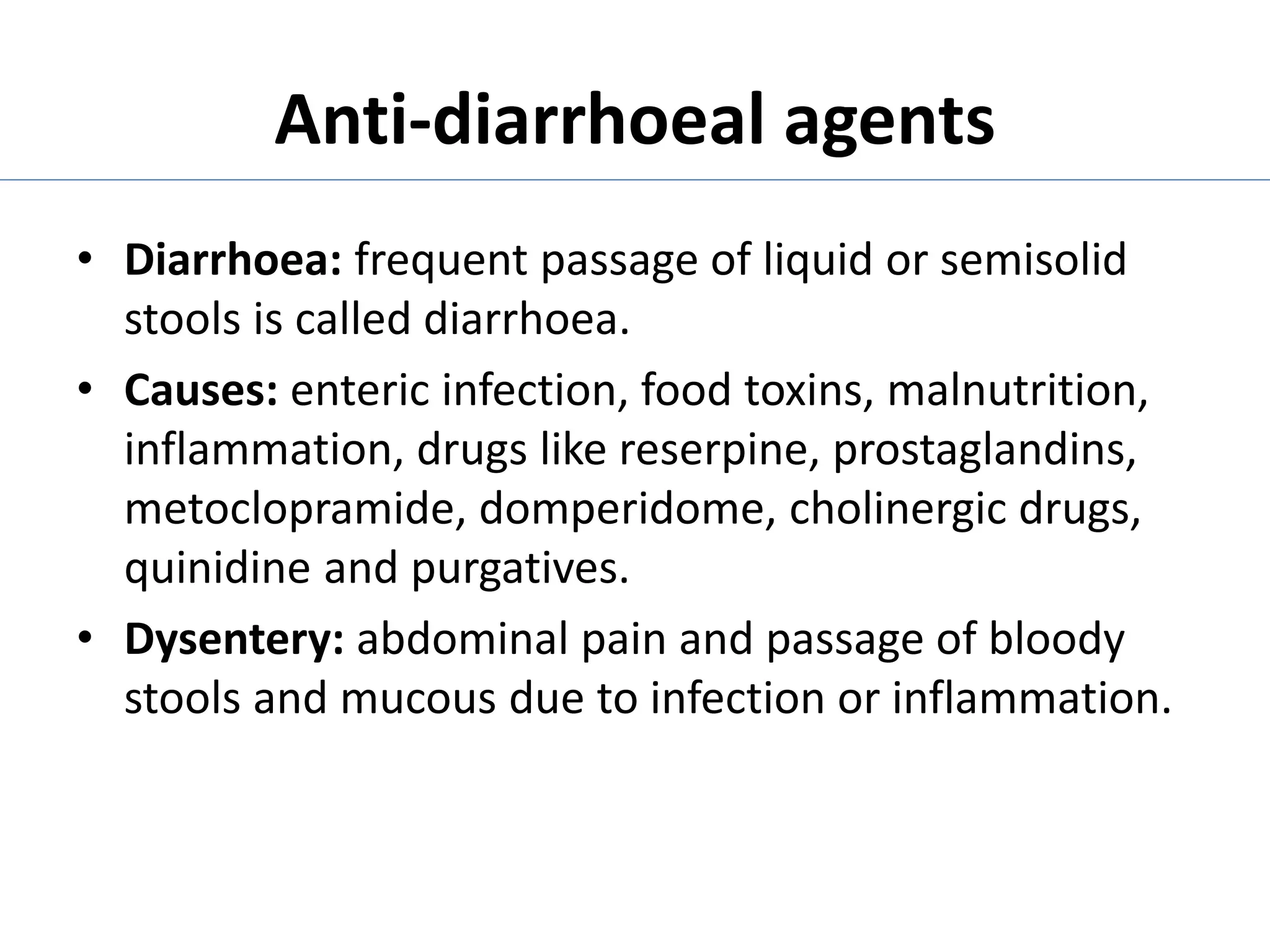 Diarrhea and constipation | PPTX