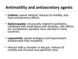 Diarrhea and constipation | PPTX