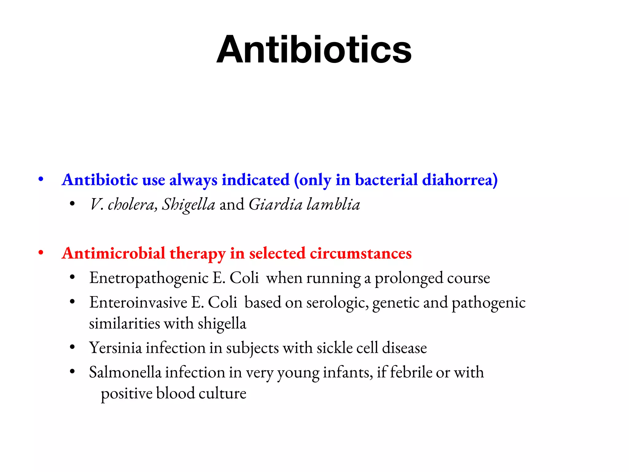 Diarrhea causes, pathophysiology management .pptx