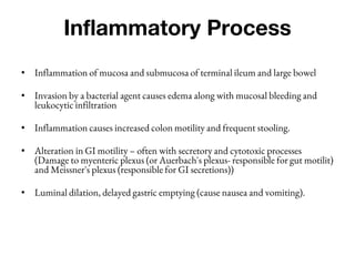 Diarrhea causes, pathophysiology management .pptx