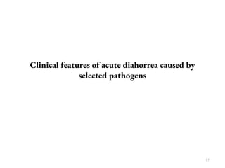 Diarrhea causes, pathophysiology management .pptx