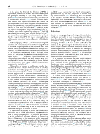 Diarrheagenic escherichia coli | PDF
