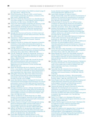 Diarrheagenic escherichia coli | PDF