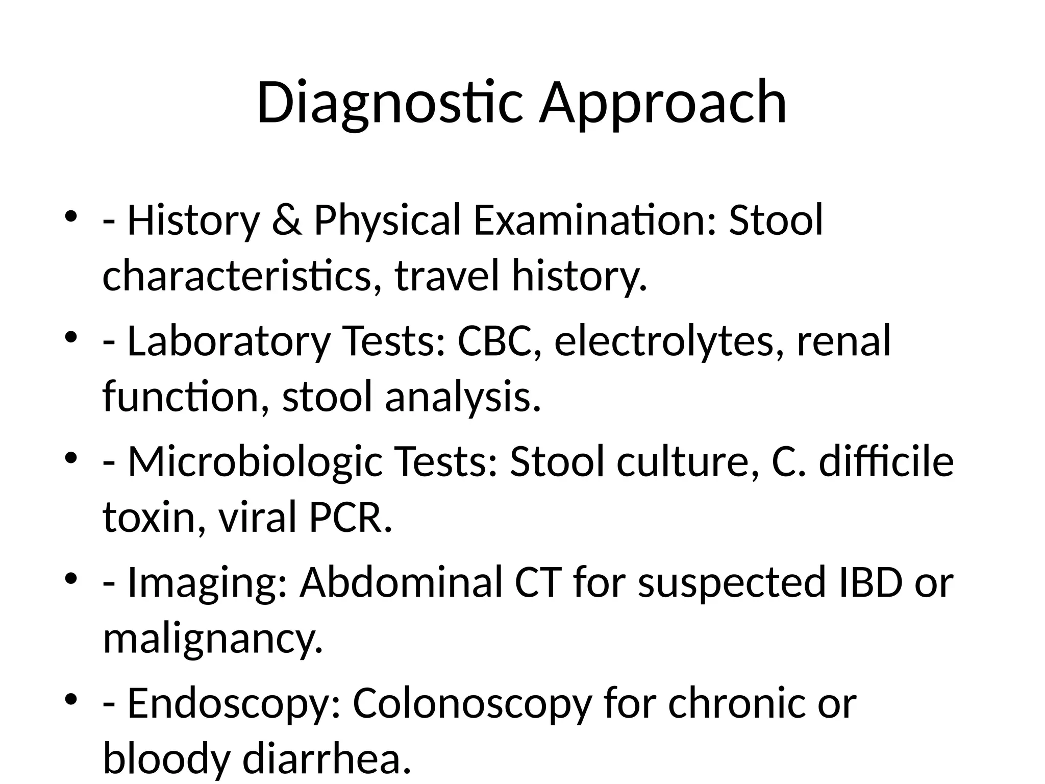 Diarrhea_Harrison_Presentation.pptx for diarrhea | PPTX